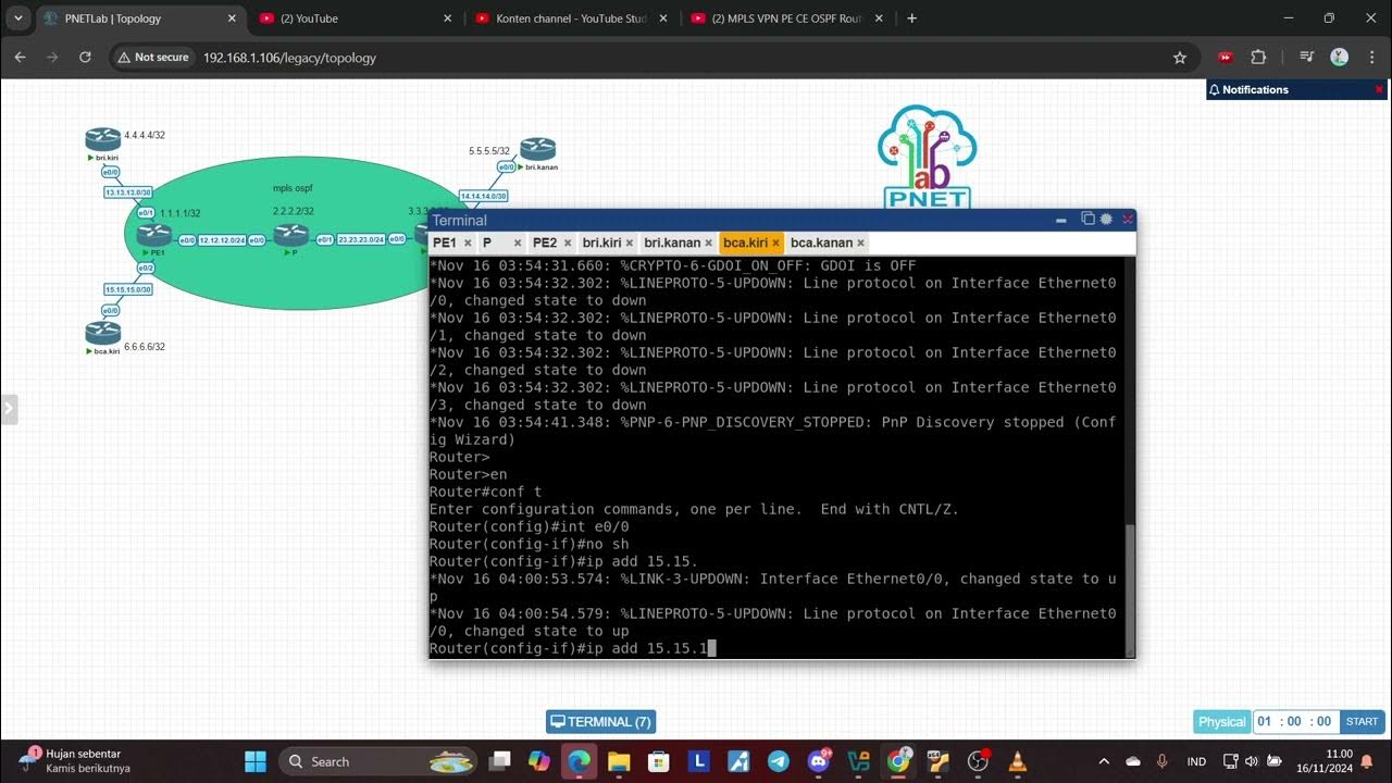 mpls ospf - YouTube