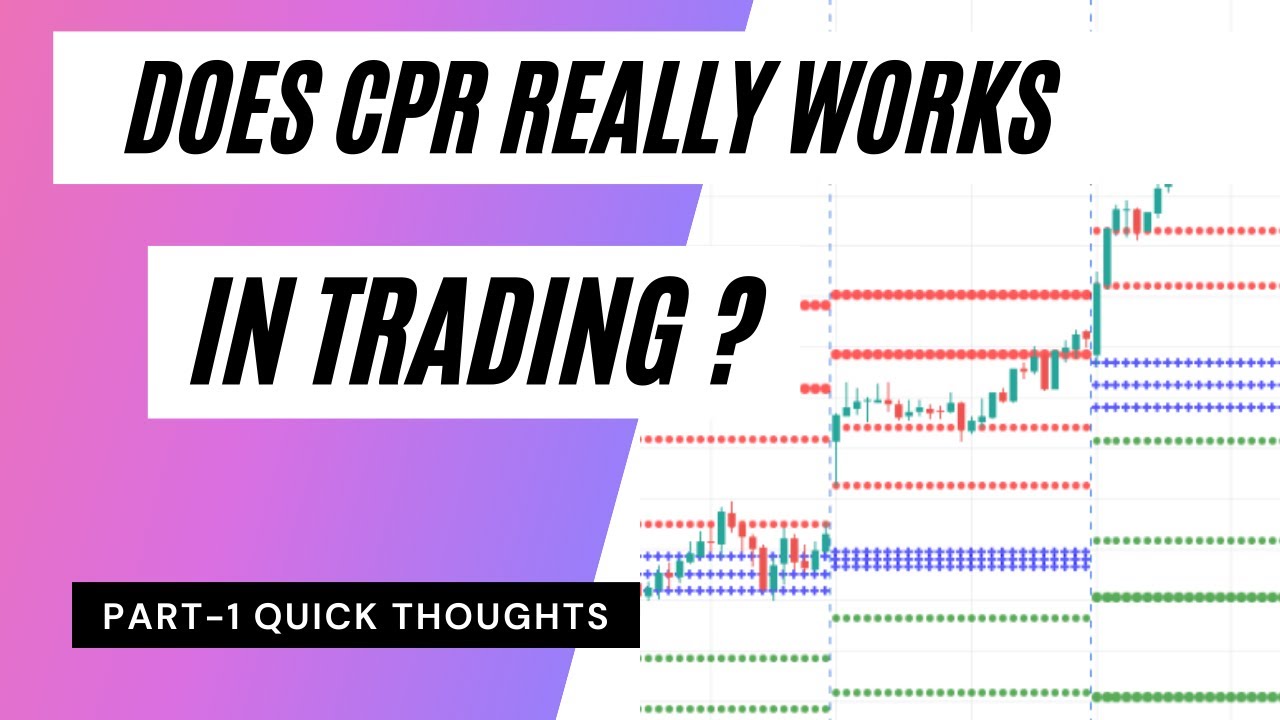 Does CPR really work in Trading ? Part -1 | Narrow & Wide range CPR ...