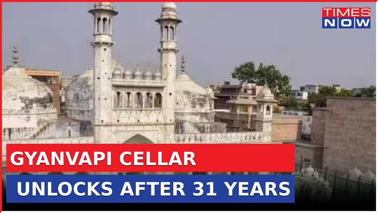 Gyanvapi Cellar Unlocks After 31 Years For Auspicious Puja,Devotees ...