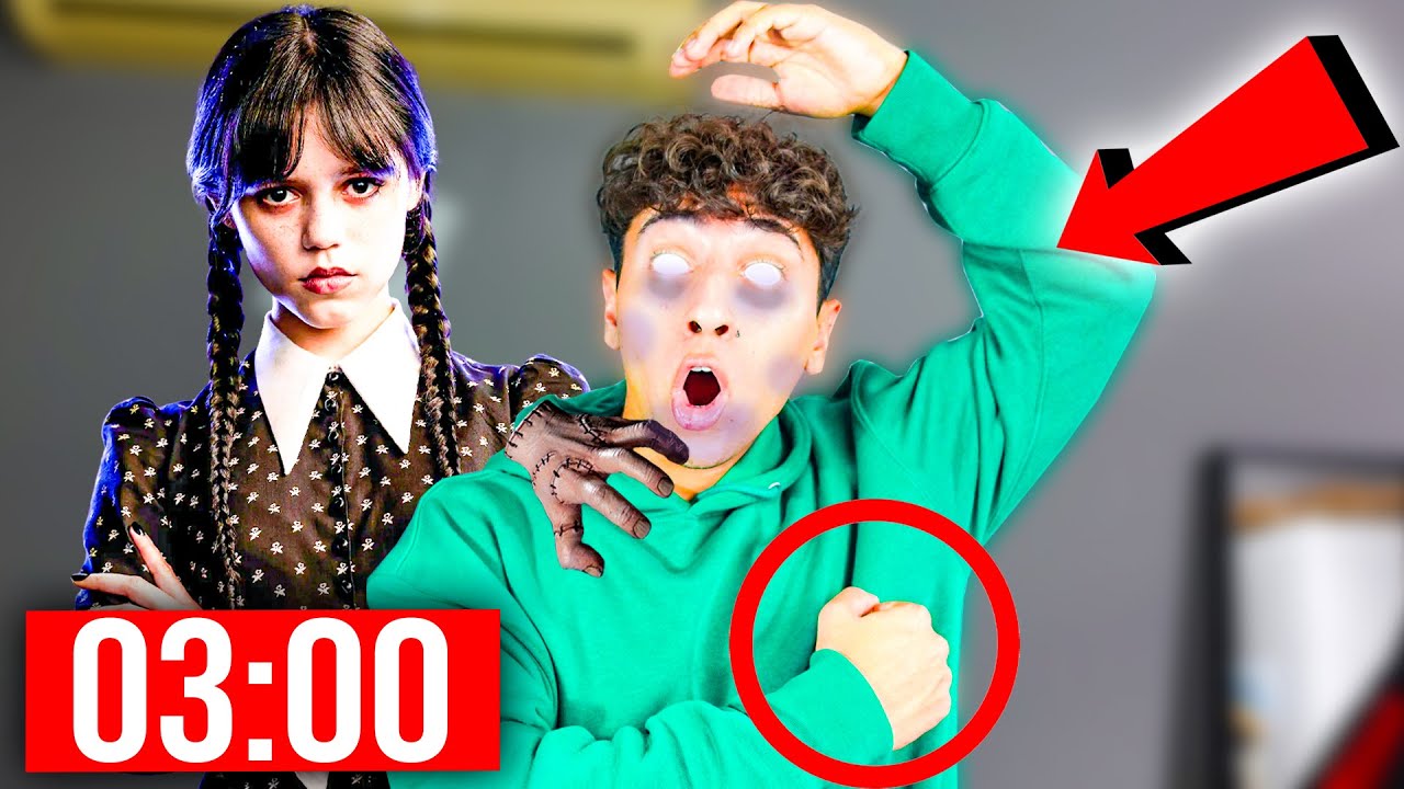 GECE 3'te WEDNESDAY ADDAMS DANSI YAPMAYIN !! (BENİ ELE GEÇİRDİ) *YARDIM ...
