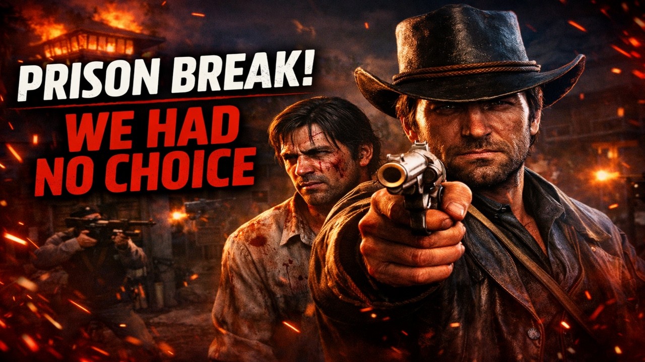 RDR2 Chapter 6 Prison Break – Saving John Marston (Full Walkthrough) # ...