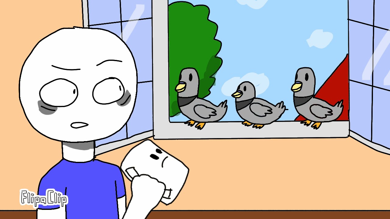 | Three Little Birds Sat On My Window ♪ | - YouTube