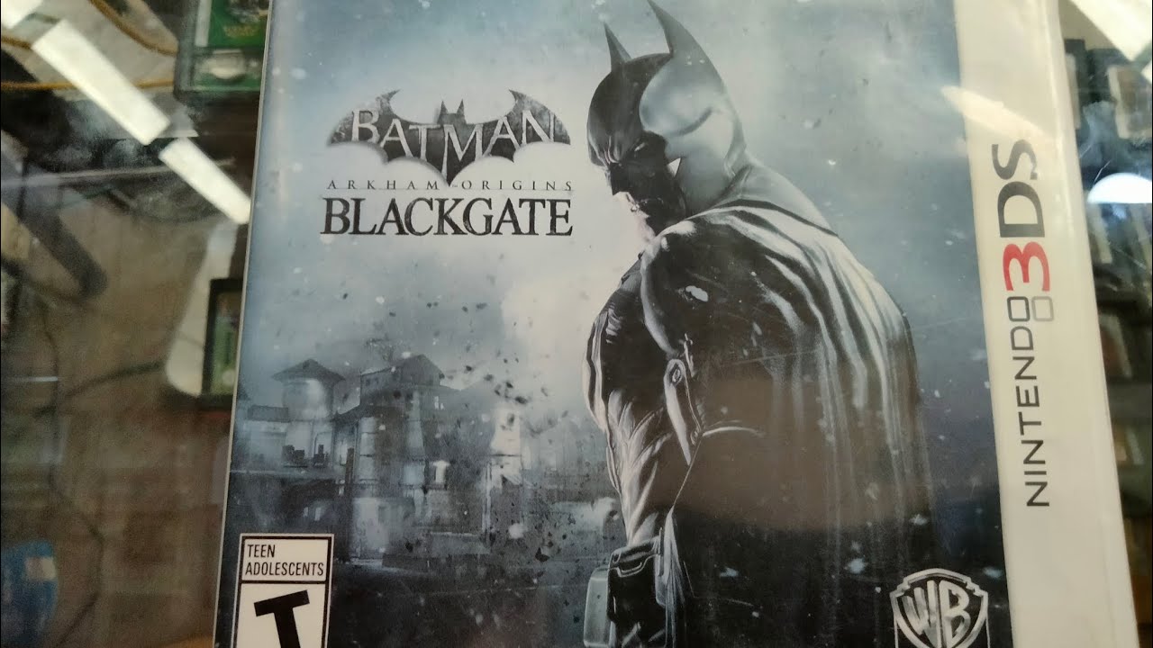 Batman Arkham origins Blackgate Nintendo 3ds - YouTube