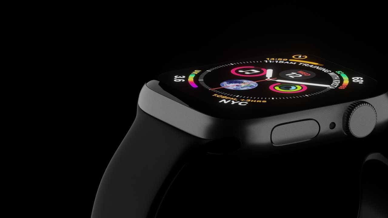 【Blender/CG动画】Apple Watch CG产品视频 Blender制作 - YouTube