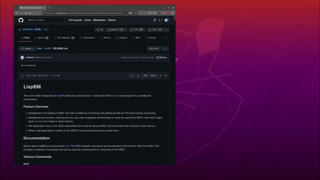 VESC Scripting Progress Update - YouTube