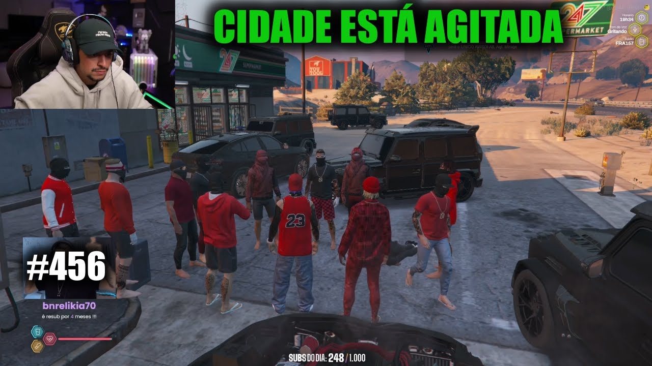 MUITAS ASSUNTOS PARA RESOLVER, A CIDADE ESTÁ AGITADA! CONNOR GTA RP ...
