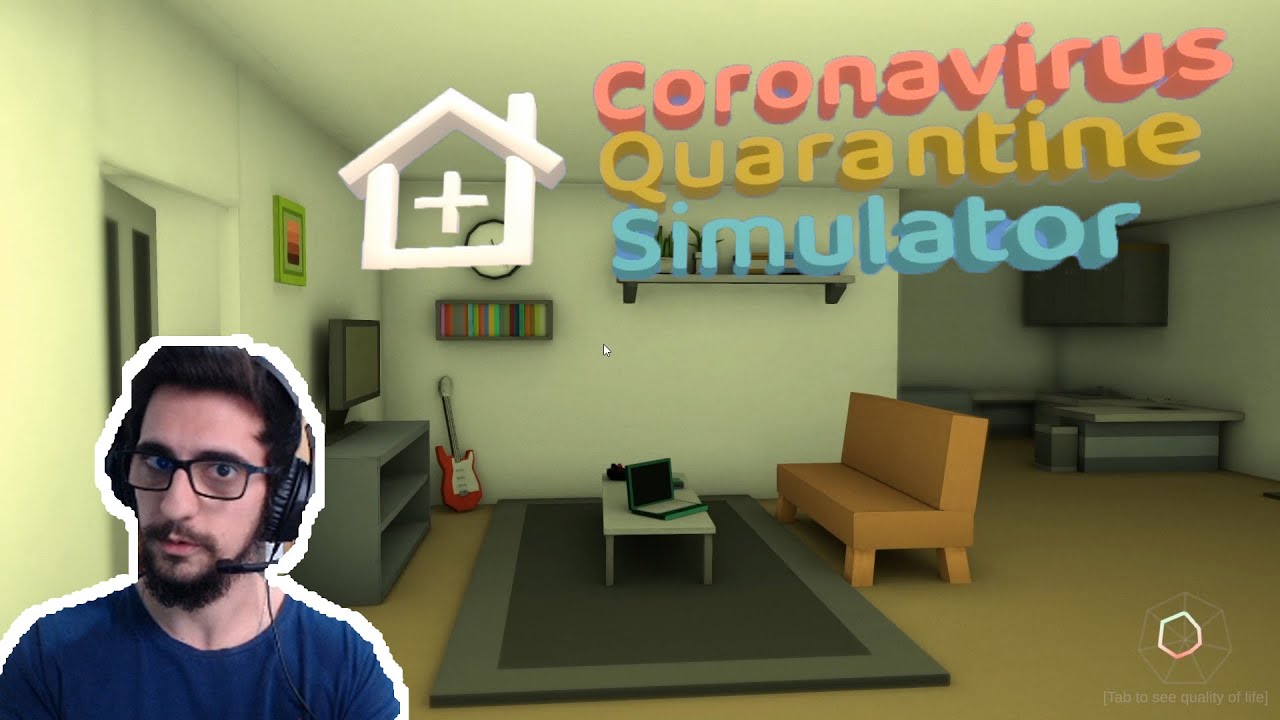 CORONAVIRUS GAME: MY FIRST ENGLISH GAMEPLAY (QUARANTINE SIMULATOR REVIEW + GAMEPLAY) - YouTube