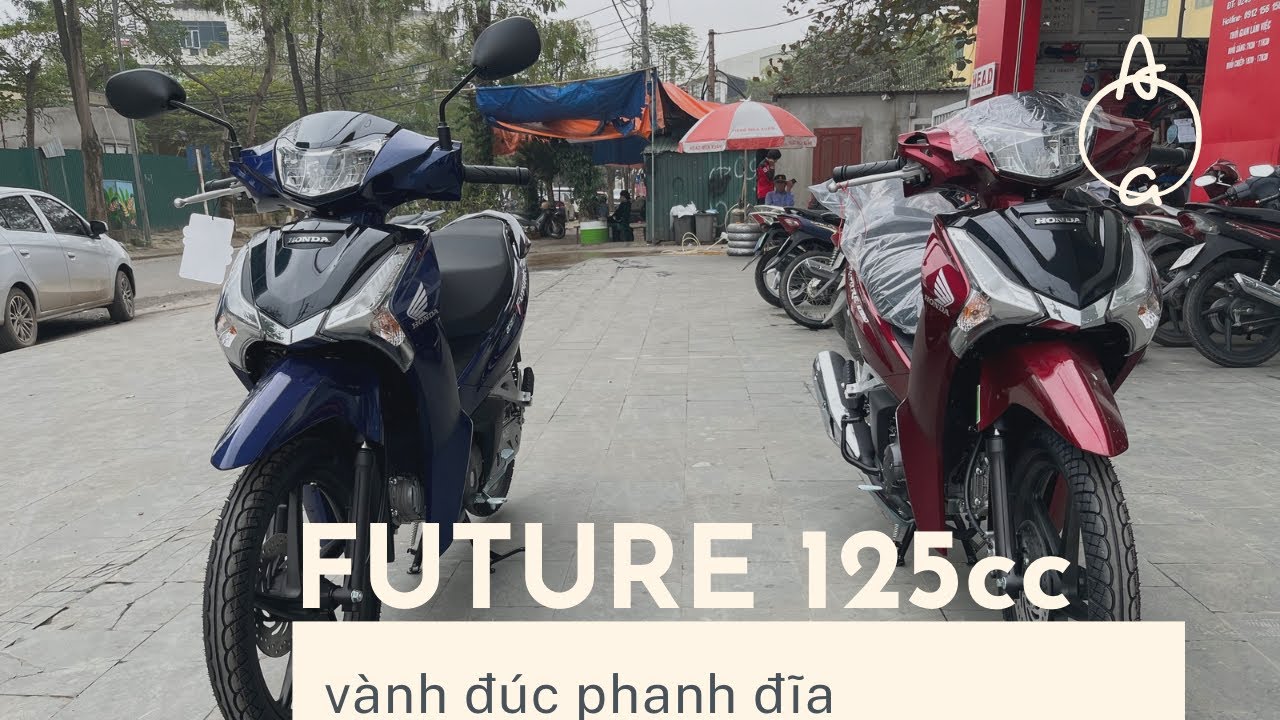 Review Future 125cc bản cao cấp vành đúc phanh đĩa . Báo giá Future 125 ...