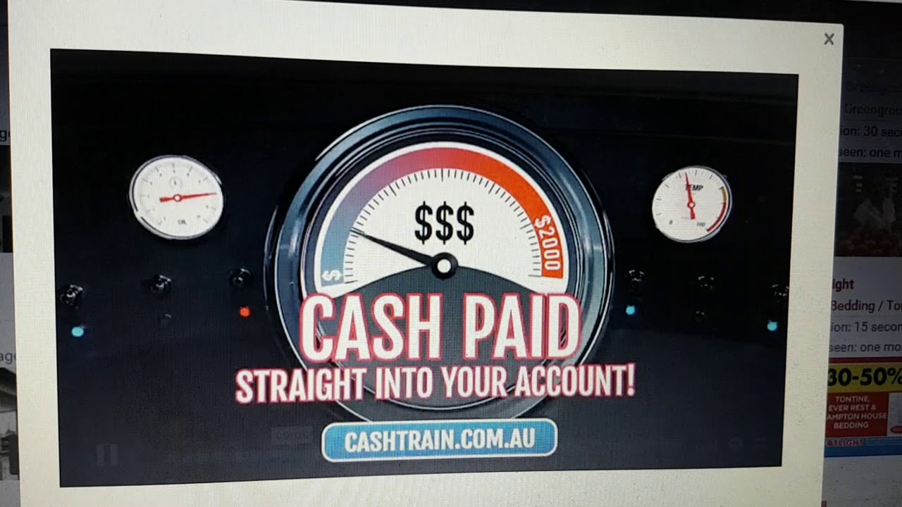 Cash Train 2018 Ad - YouTube