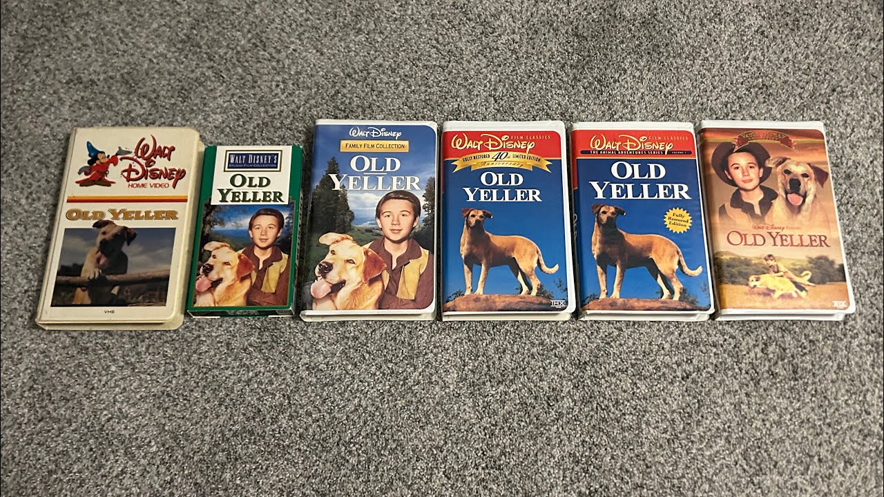 Old Yeller (1957) VHS Overview (2025 Edition) - YouTube