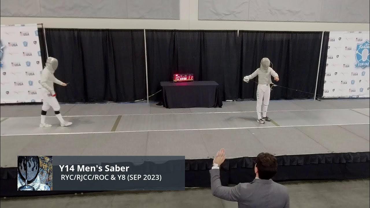 Y14 Men Saber - Fortune Fencing RYC/RJCC/ROC(D1A, DV2, VET) & Y8 - YouTube