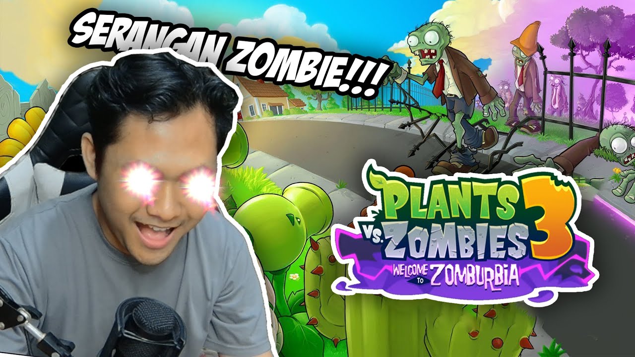 Serangan Zombie Makin Ganas!!! - Plants vs Zombies 3 Part 2 - YouTube