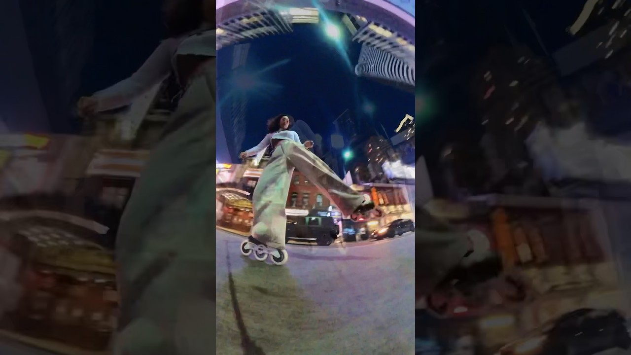 Toronto Roll ‘23 🌃 #rollerskating #powerslide #triskating - YouTube