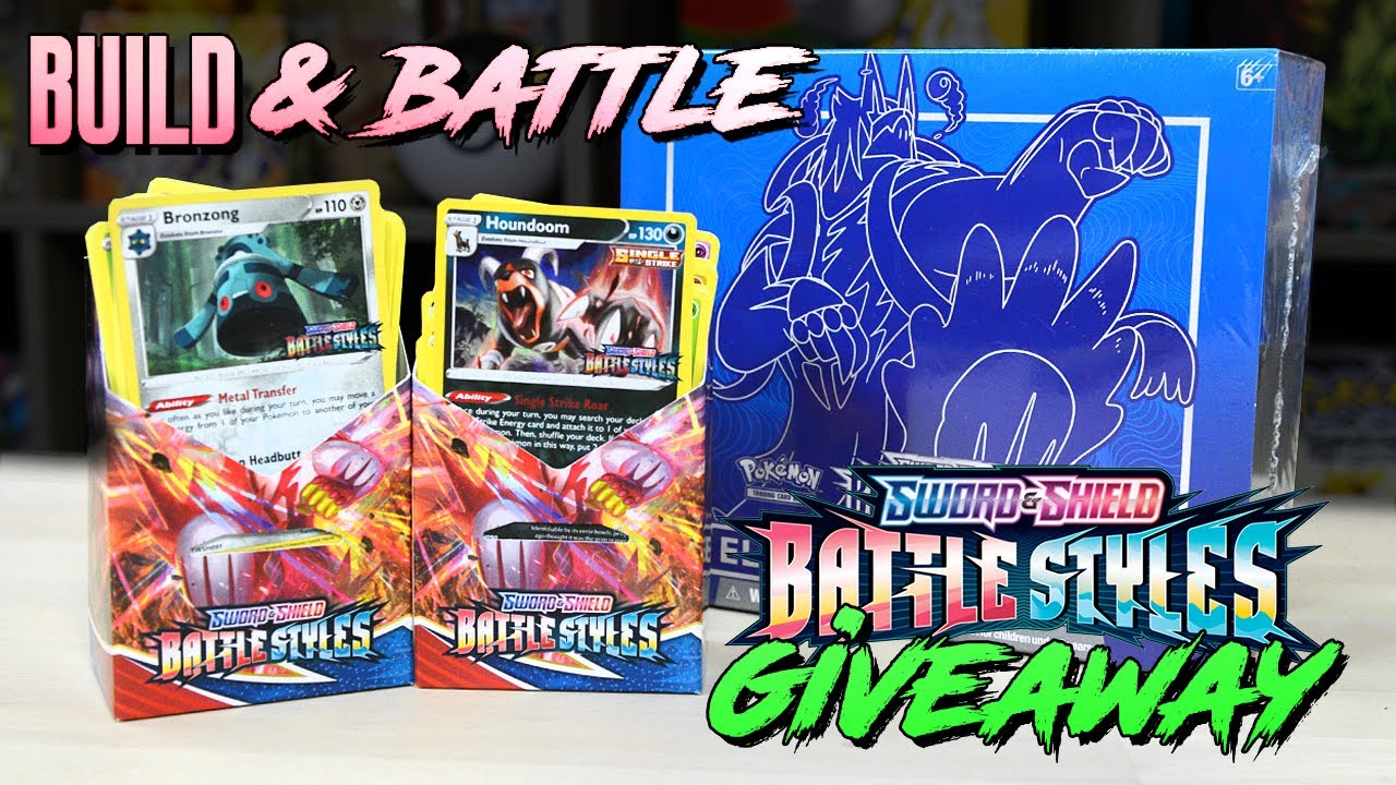 Battle Styles Prerelease & Elite Trainer Box Giveaway! - YouTube