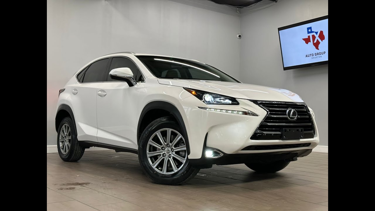 2016 Lexus NX200t FWD Luxury Crossover SUV 235 Horsepower 2.0L I4 Turbo ...