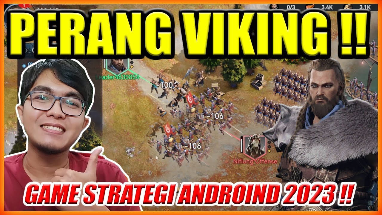 VIKING RISE !! GAME PERANG STRATEGI ANDROID BARU 2023 !! - YouTube