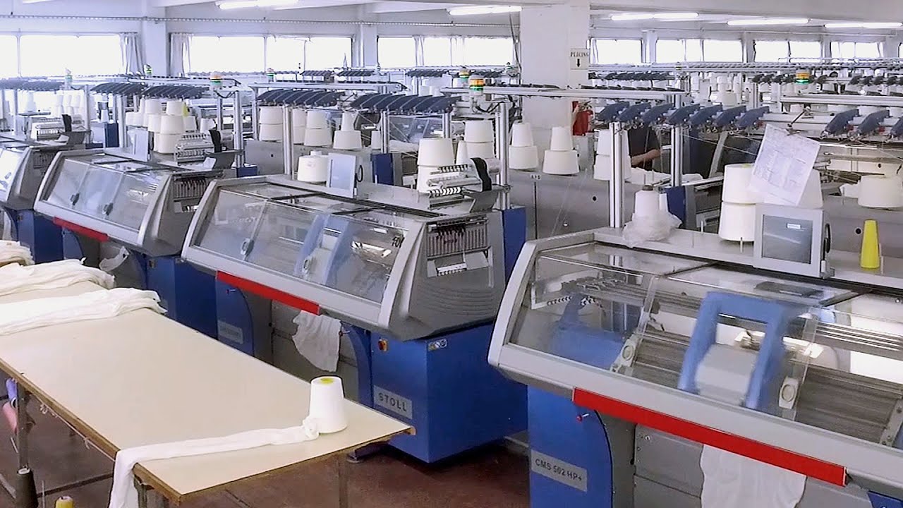 Tecnología Stoll en la industria textil. Máquinas de tejido para ...