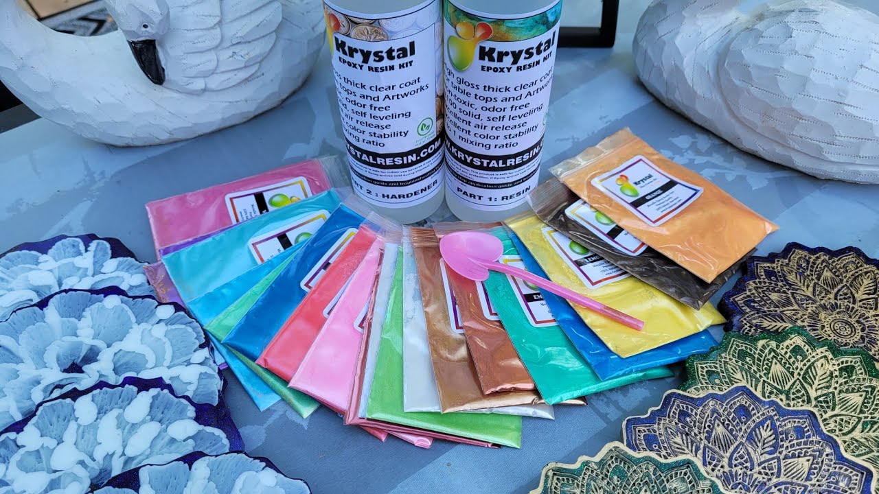Krystal Resin launching their new Casting Resin and more Epoxy Paste. I ...
