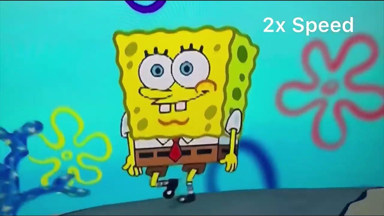 The Spongebob Squarepants Lost Episode Walk Cycle But Its Playing In Different Youtube Speeds