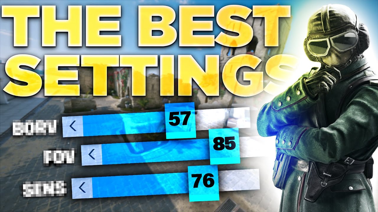 The BEST SETTINGS for Rainbow Six Siege In Year 8! - YouTube