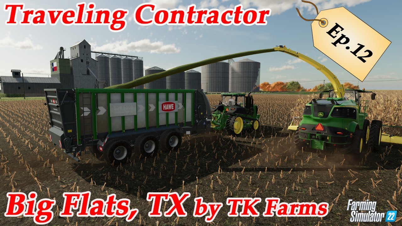 Traveling Contractor | Big Flats Texas | Episode 12 | Farming Simulator ...