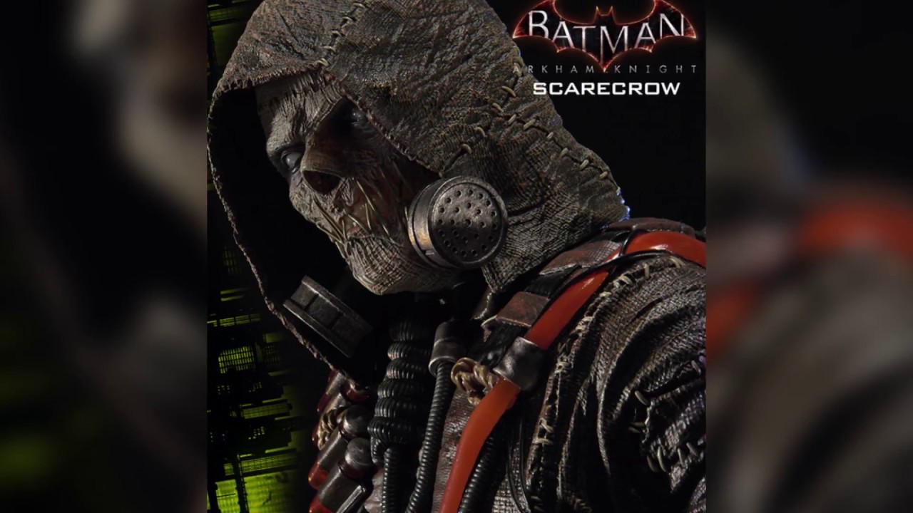 Sideshow Collectibles Reveals Terrifying Scarecrow Statue! - YouTube