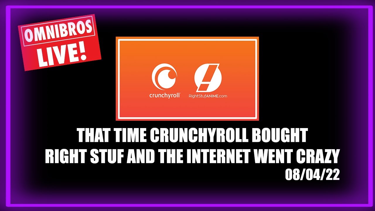 CRUNCHYROLL BOUGHT RIGHT STUF ANIME! OH MY! - YouTube