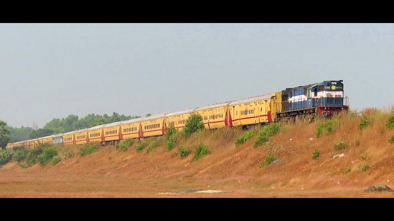 UTKRISHT EXPRESS inaugural run on Konkan Railway - Late running trains ...
