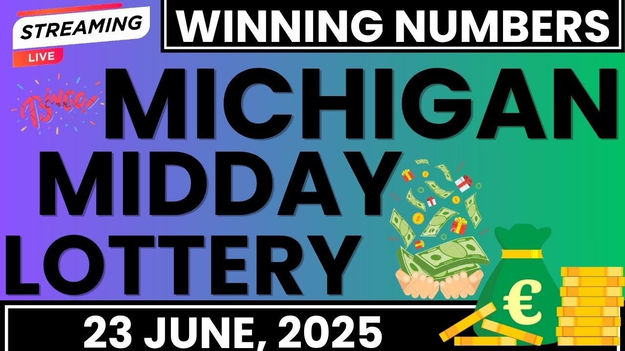 Michigan Midday Lottery Results Today For 23 June 2025 - MI Daily 3 ...
