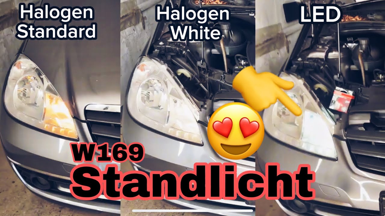 LED Standlicht VS whitevision Halogen Parking Light Tagfahrlicht ...