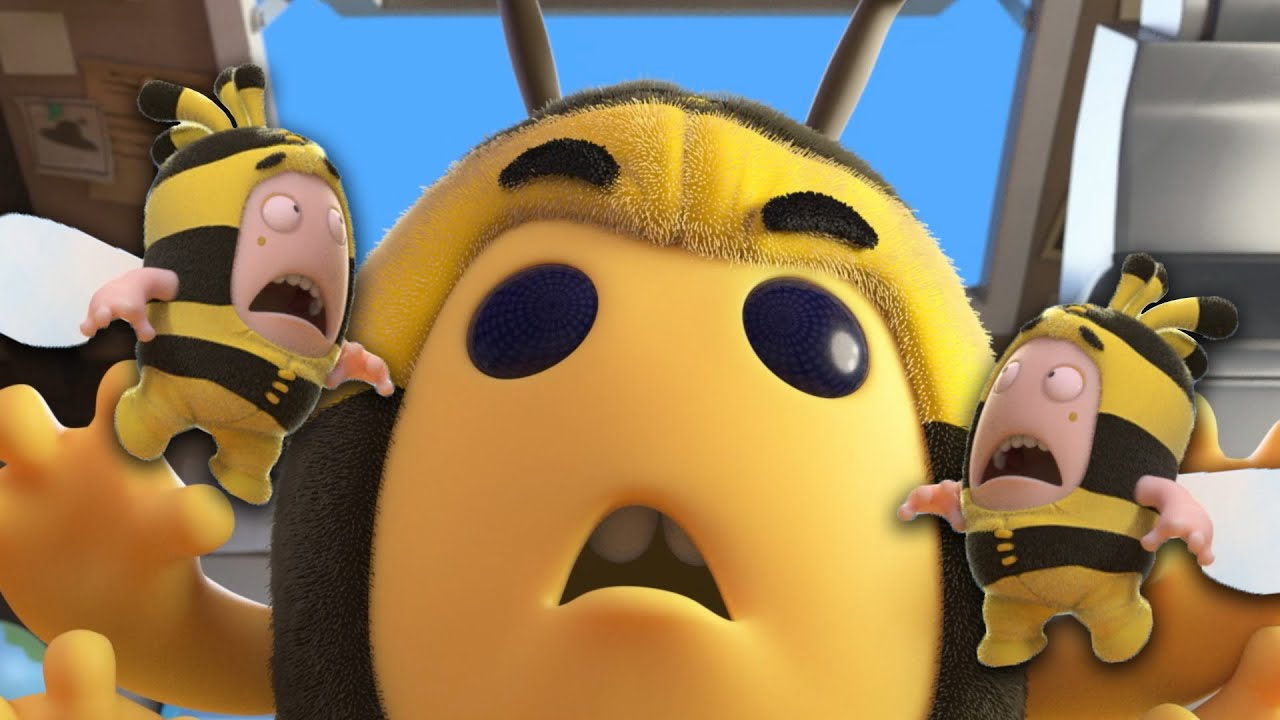 Oddbods | Bumblebee Bubbles | Funny Cartoons For Kids - YouTube