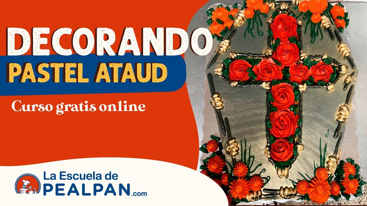 ¿Cómo decorar un pastel de ataud? - YouTube