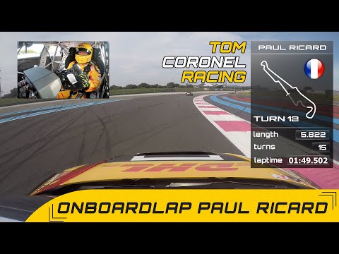 Onboard lap with commentary Circuit Paul Ricard TCR Europe with Tom Coronel in the Audi RS3 LMS 2021