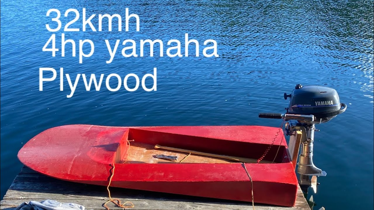 Home made minimax boat with plans - YouTube