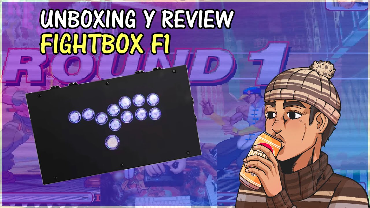 🔥🎮 FightBox F1 Unboxing y Review – ¿El MEJOR Y BARATO? 🕹️🤯 - YouTube