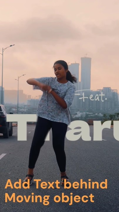 Add Text behind moving objects in Davinci Resolve using magic mask # ...