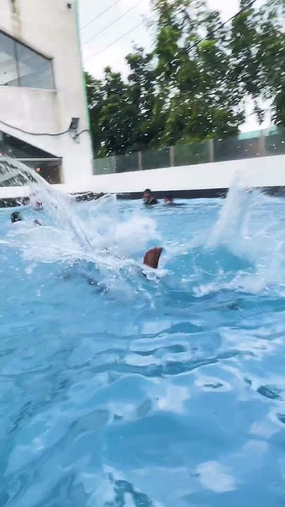 Swimming pool java racing and water pool #shorts - YouTube