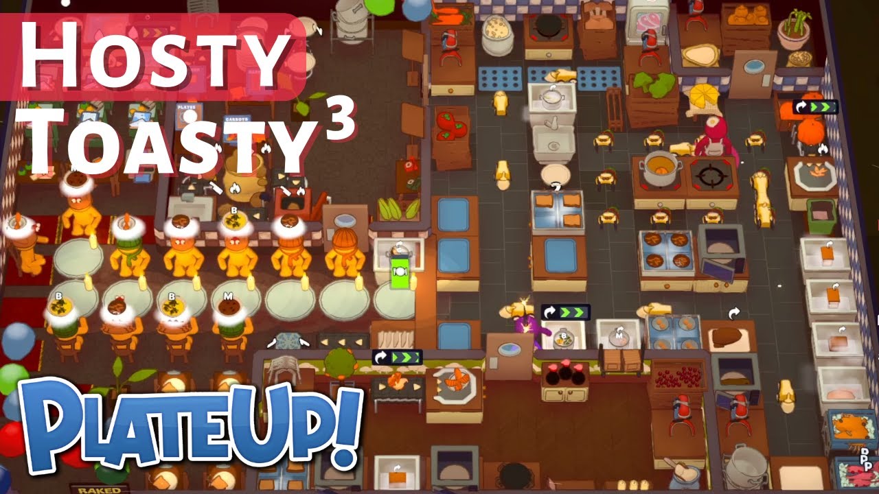 PlateUp! Hosty Toasty #3 - YouTube