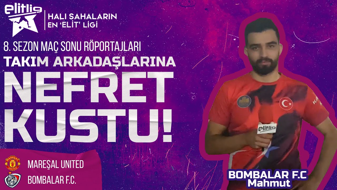 Mareşal United - Bombalar F.C Maç Sonu Röportajı Mahmut'tan Sitem Dolu ...
