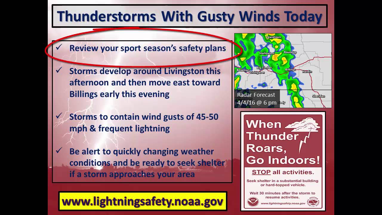 Thunderstorms and very windy weather bring a rocky start to April - YouTube