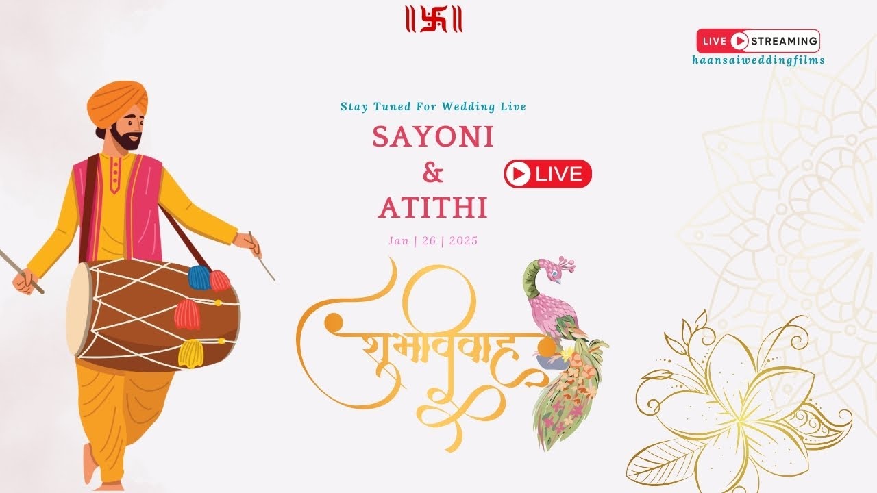 Sayoni & Atithi Wedding Ceremony 26.01.2025 ll Haan Sai Wedding Films ...