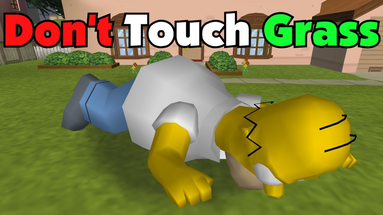 If I Touch Grass in EVERY Simpsons Hit & Run Level, The Video Ends ...