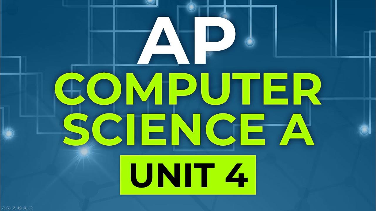 AP Computer Science A - Unit 4: Iteration and Loops - YouTube