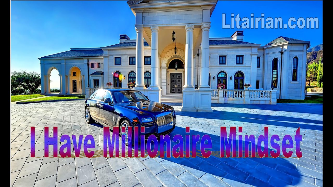 Vision Board For Millionaire Mindset (Be A Super Rich Person) - YouTube