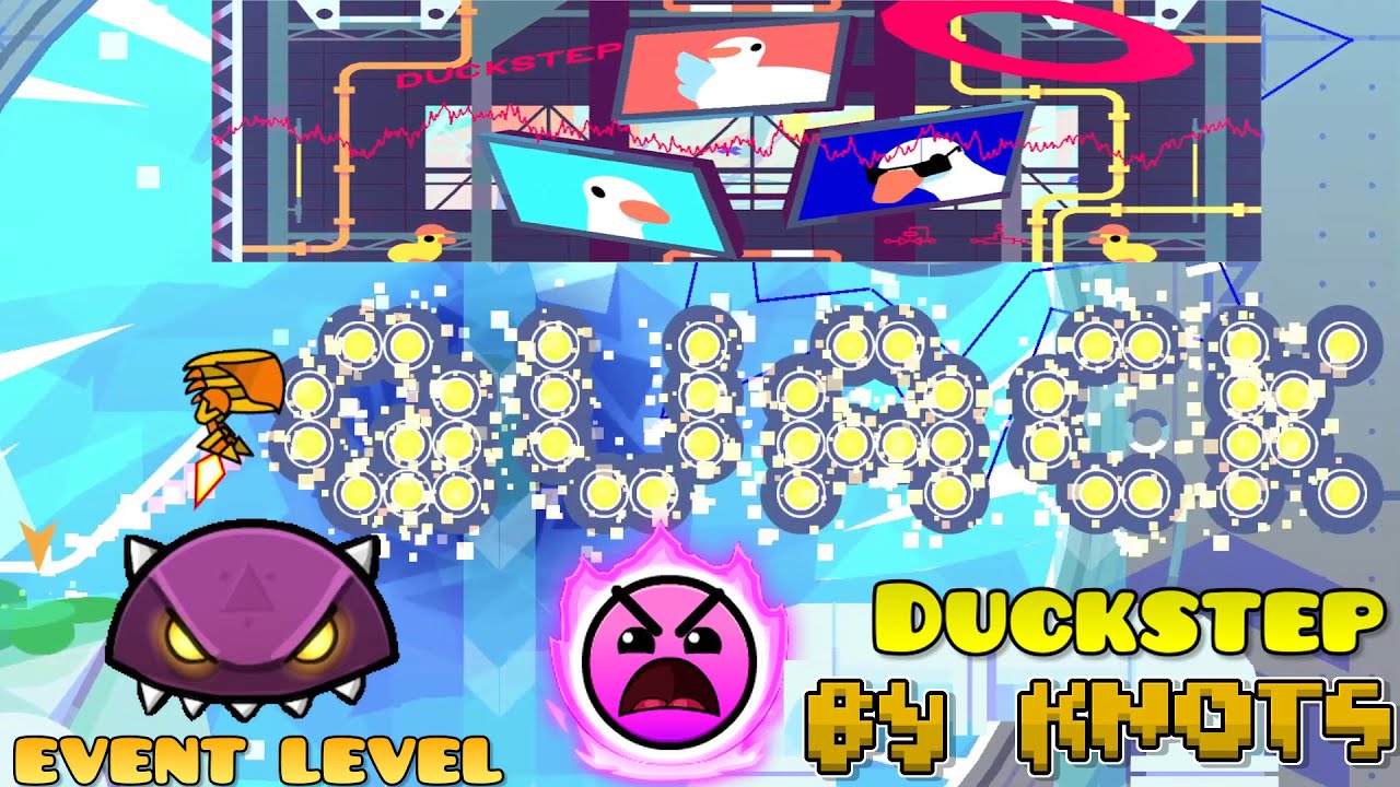 Geometry Dash - Duckstep by Knots (Event Level) - YouTube