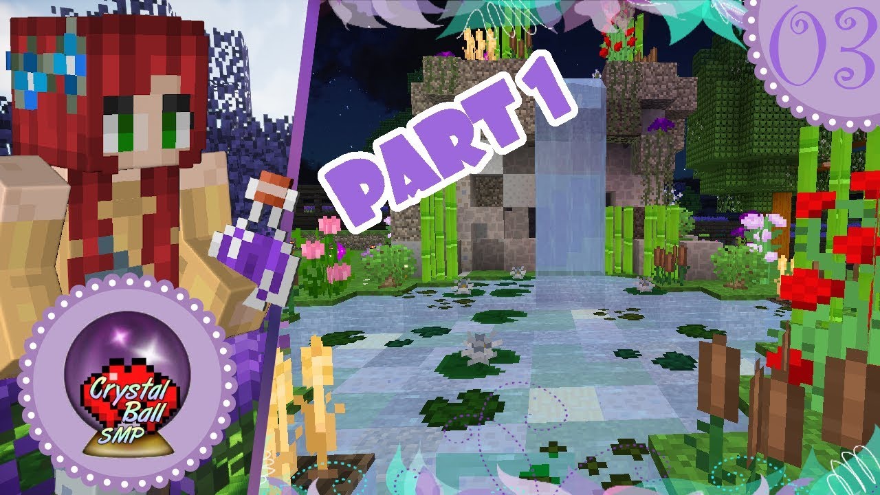🔮 Minecraft: Crystal Ball SMP - Episode 3 Part 1- Healing Fountain! 🔮 ...