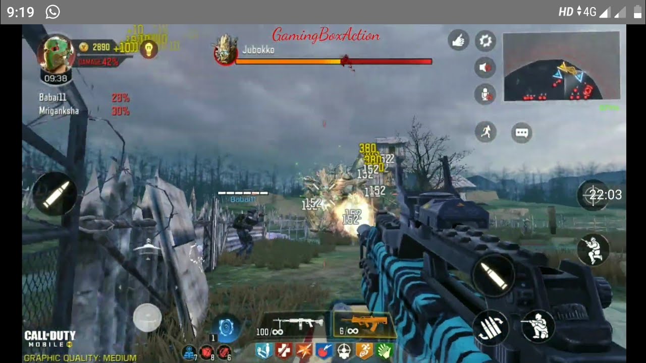 Broke my own record to kill Jubokko with dual RPD IN ZOMBIE MATCH CODM ...