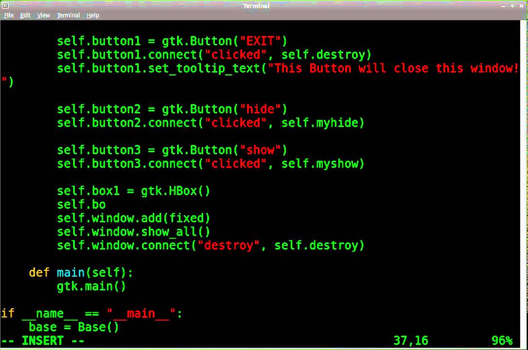 Python - GTK GUI - Tutorial #6 - Box Containers - YouTube