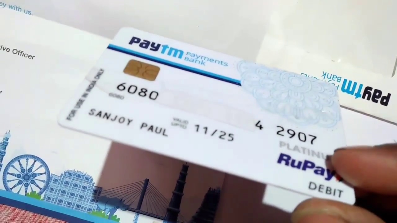 /Bengali/Paytm Debit Card|ATM Card Pin Active... - YouTube
