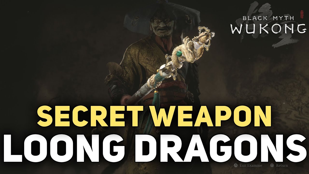 How To Get The Secret Loongwreath Staff Weapon (Loong Dragons) Black ...